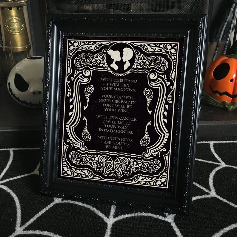 Corpse Bride Wedding Vows – The Crafty BurrEato