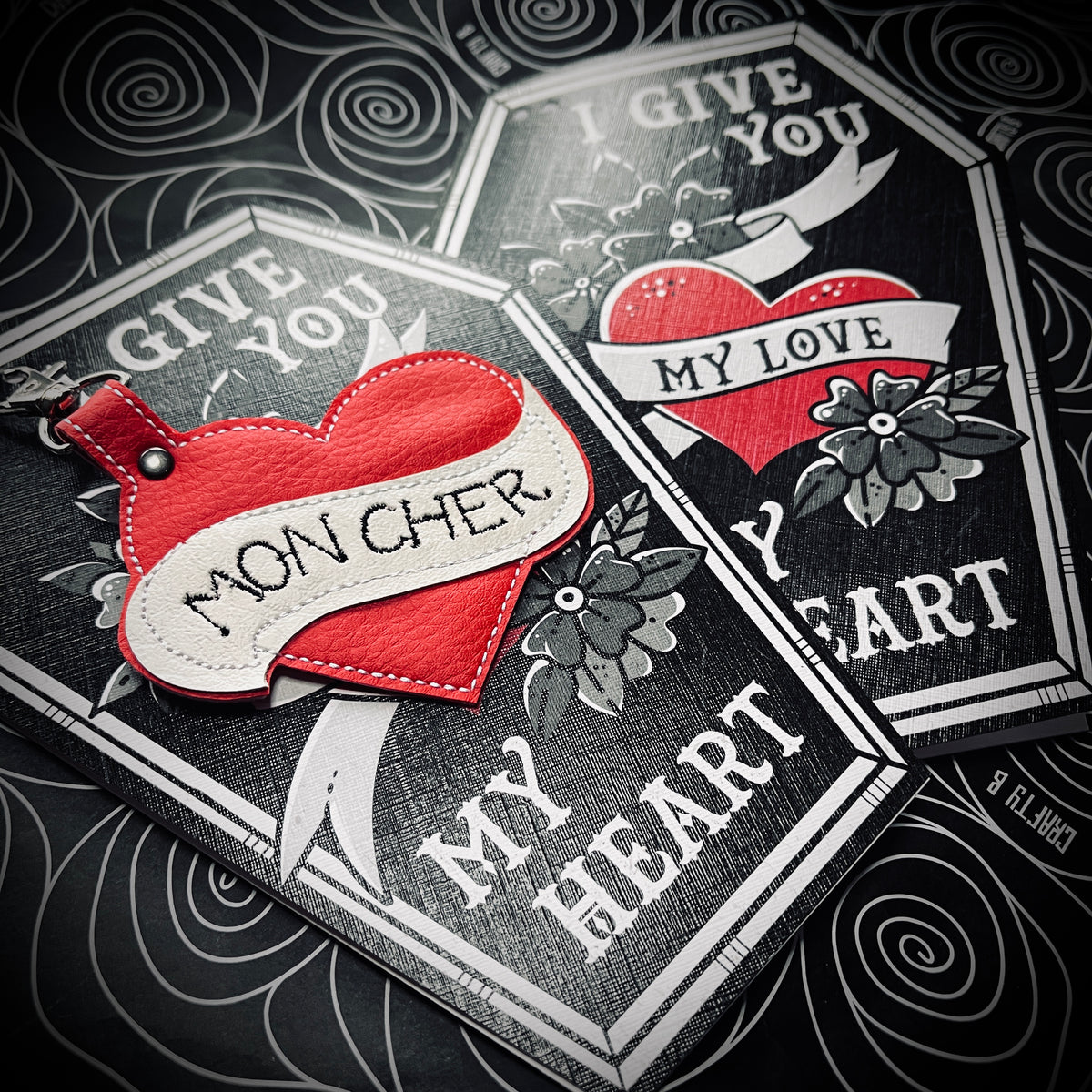 Personalised Fob I Give You My Heart Coffin Card – The Crafty BurrEato